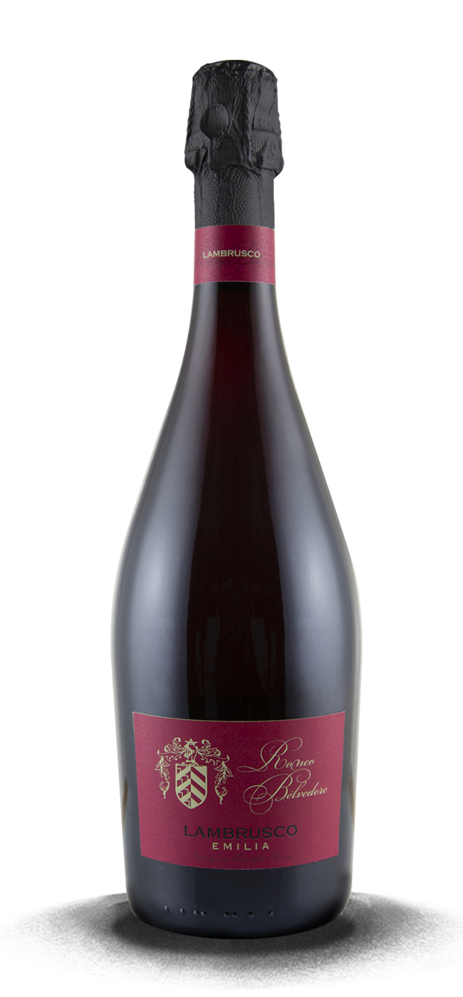 Lambrusco Emilia Rosso secco frizzante - Ronco Belvedere